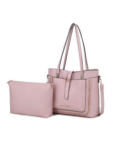 Pink MKF Collection by Mia K Shoulder bags for Women | Lyst