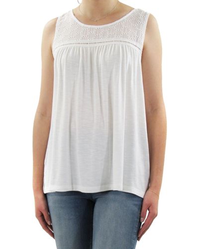 Blue Indigo Poppy Tops for Women | Lyst