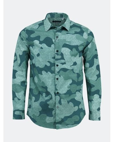 Teal Green Shirts for Men | Lyst