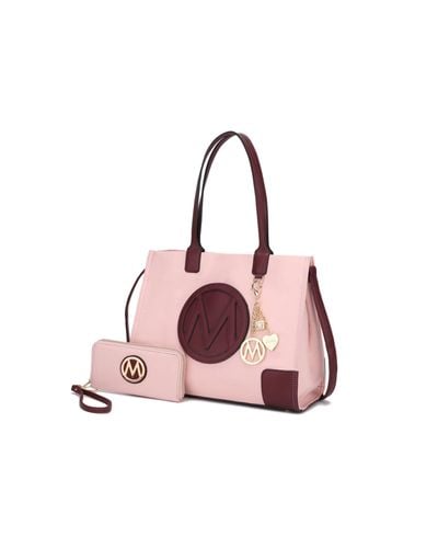 Pink MKF Collection by Mia K Tote bags for Women | Lyst
