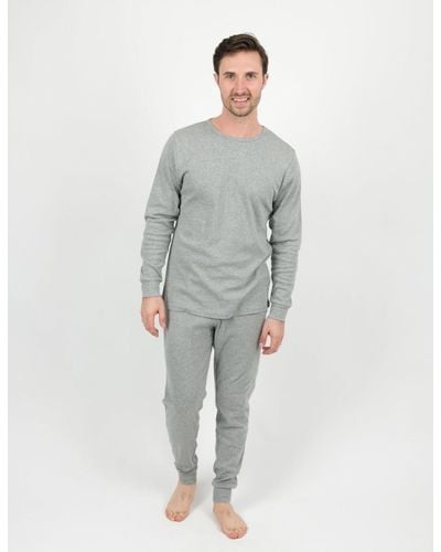 Gray Leveret Nightwear and sleepwear for Men | Lyst