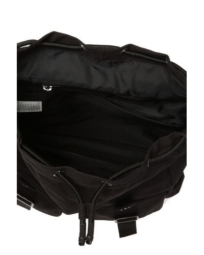 Reebok X Victoria Beckham Cotton Backpack With Stripes in Black - Lyst