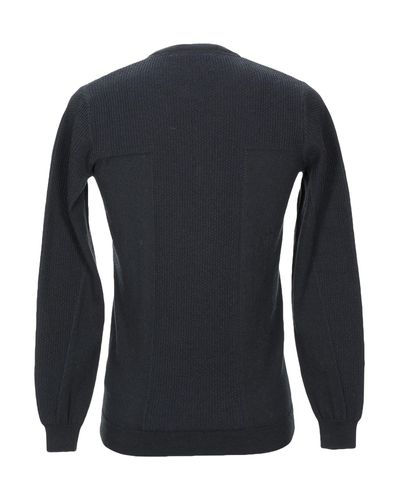 Gazzarrini Cotton Sweater in Black for Men - Lyst