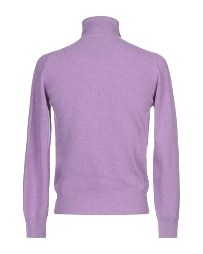 Della Ciana Wool Turtleneck in Light Purple (Purple) for Men - Lyst