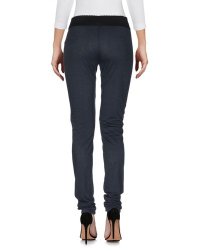 John Galliano Synthetic Leggings in Dark Blue (Blue) - Lyst