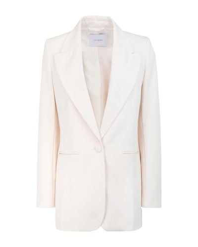 IVY & OAK Synthetic Suit Jacket in Ivory (White) - Lyst
