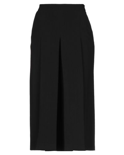 Alessandro Dell'acqua Synthetic 3/4 Length Skirt in Black - Lyst