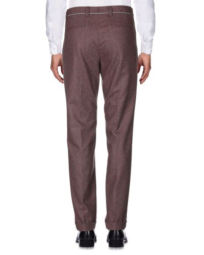 Marco Pescarolo Flannel Casual Trouser for Men - Lyst