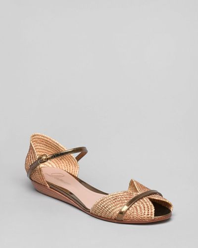 Women's Delman Flats and flat shoes from $132 | Lyst