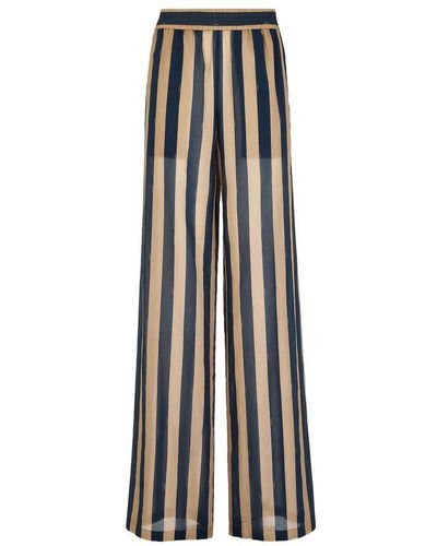 Blue Fendi Pants for Women | Lyst