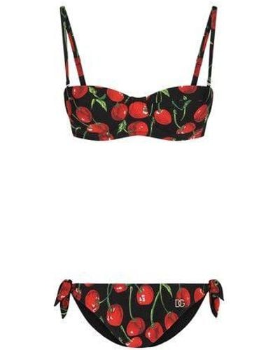 Cherry Red Bikinis for Women | Lyst