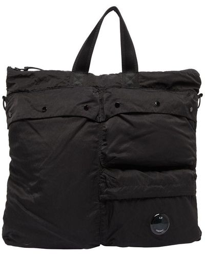 Black C.P. Company Tote bags for Men | Lyst