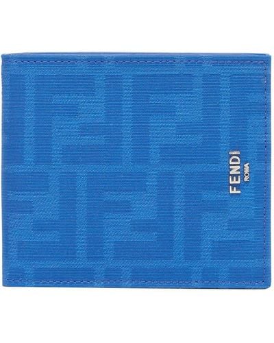Blue Fendi Wallets and cardholders for Men | Lyst