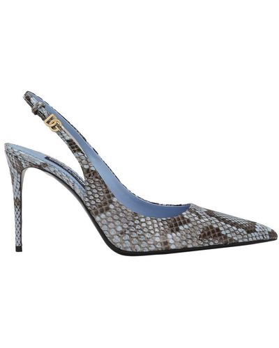 Blue Dolce & Gabbana Heels for Women | Lyst