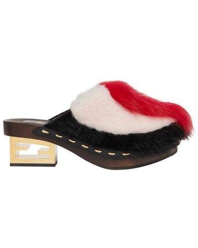 Red Fendi Shoes for Women | Lyst