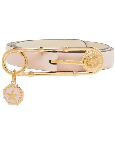 Natural Versace Belts for Women | Lyst