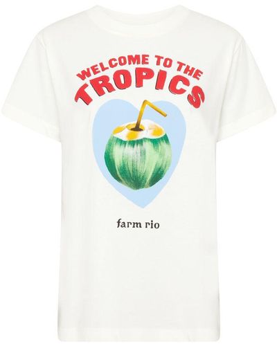 FARM Rio T-shirts for Women | Online Sale up to 58% off | Lyst