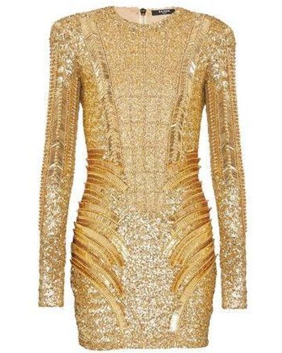 Yellow Balmain Clothing for Women | Lyst