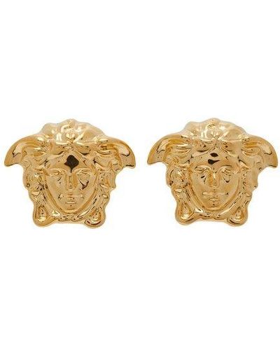 Metallic Versace Earrings and ear cuffs for Men | Lyst