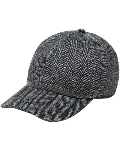 Gray Brunello Cucinelli Hats for Women | Lyst