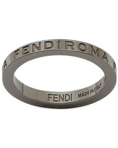 Metallic Fendi Rings for Men | Lyst