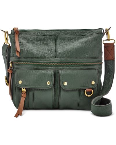 Green Fossil Shoulder bags for Women | Lyst