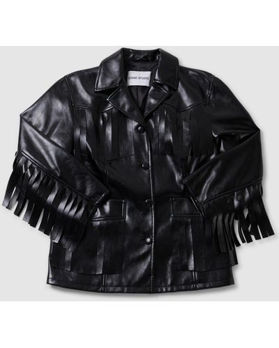 Black Stand Studio Jackets for Women | Lyst