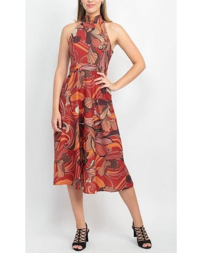 Red Tahari Dresses for Women | Lyst