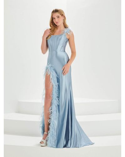 Tiffany Blue Formal dresses and evening gowns for Women | Lyst