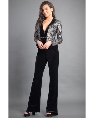 Black Rachel Allan Jumpsuits and rompers for Women | Lyst