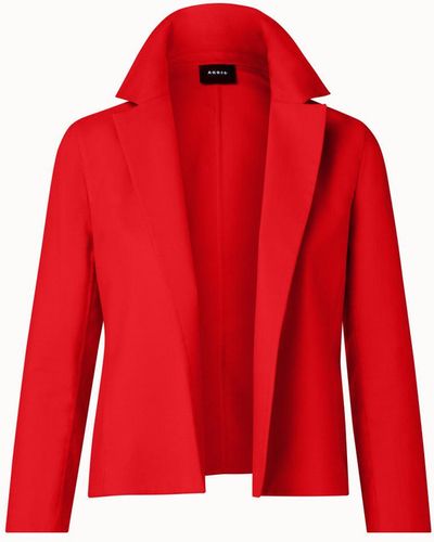 Red Akris Jackets for Women | Lyst