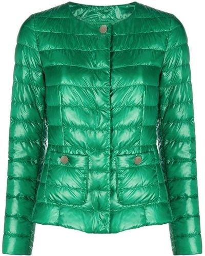 Emerald Green Jackets for Women | Lyst