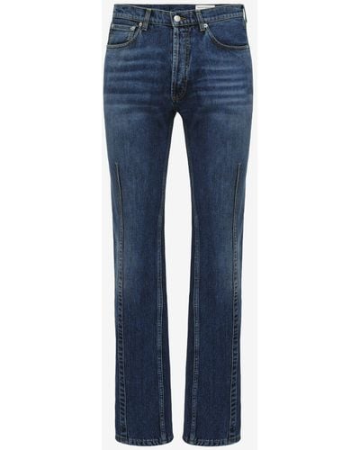 Blue Alexander McQueen Jeans for Men | Lyst