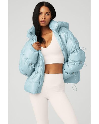 Blue Alo Yoga Jackets for Women | Lyst