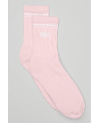 Pink Socks for Women | Lyst