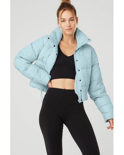 Blue Alo Yoga Jackets for Women | Lyst