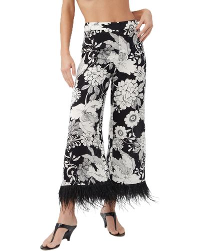 Black Trina Turk Pants for Women | Lyst