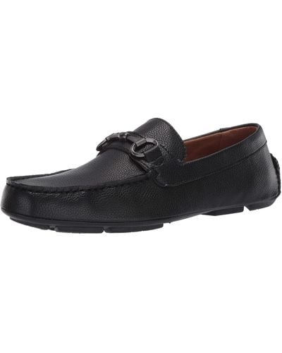 Black Kenneth Cole Slip-on shoes for Men | Lyst