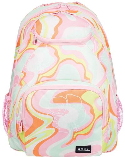 Pink Roxy Backpacks for Women | Lyst