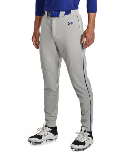 Gray Under Armour Pants for Men | Lyst