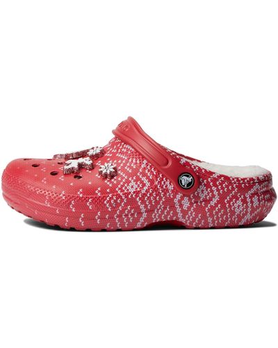 Red Crocs™ Heels for Women | Lyst