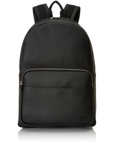 Black Lacoste Backpacks for Men | Lyst