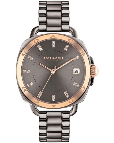 Gray COACH Watches for Women | Lyst