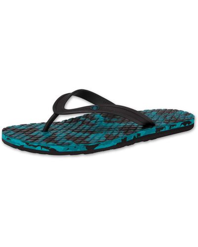 Blue Volcom Sandals, slides and flip flops for Men | Lyst