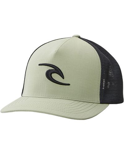 Green Rip Curl Hats For Men Lyst
