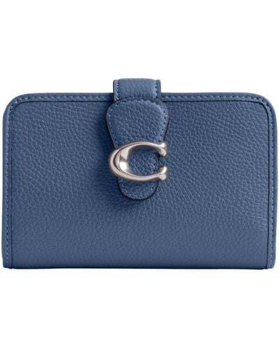 Blue COACH Wallets and cardholders for Women | Lyst