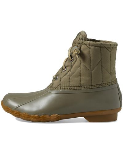 Green Sperry Top-Sider Boots for Women | Lyst