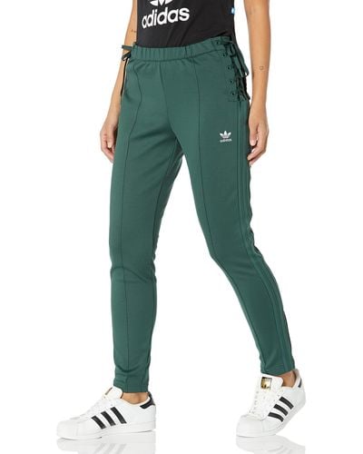 Green adidas Originals Pants, Slacks and Chinos for Women | Lyst