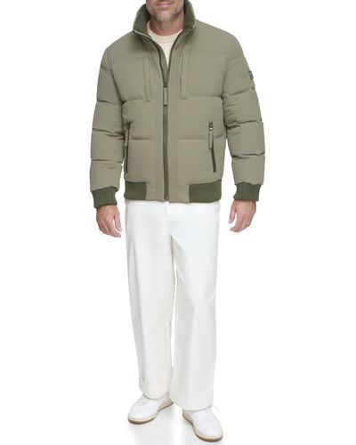 Green Andrew Marc Jackets for Men | Lyst