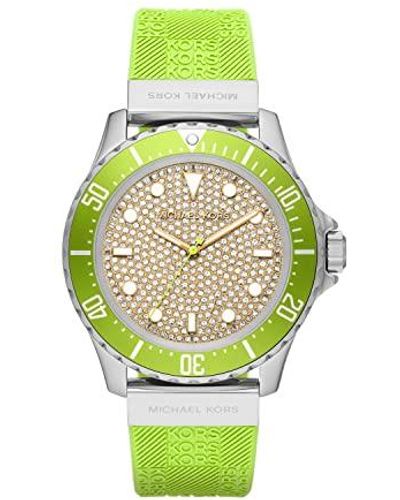 Green Michael Kors Watches for Women | Lyst